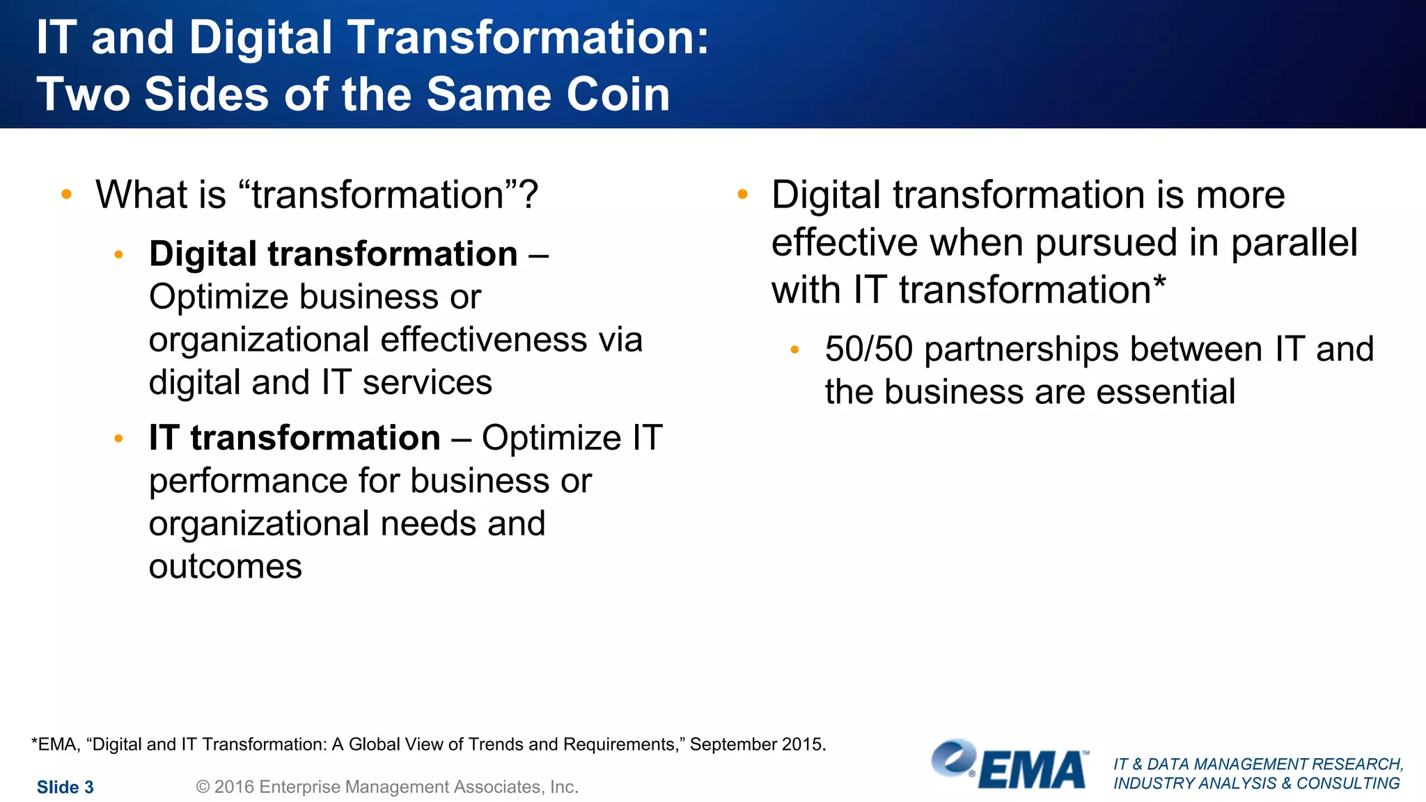 The Path to Enterprise IT Transformation | PPT