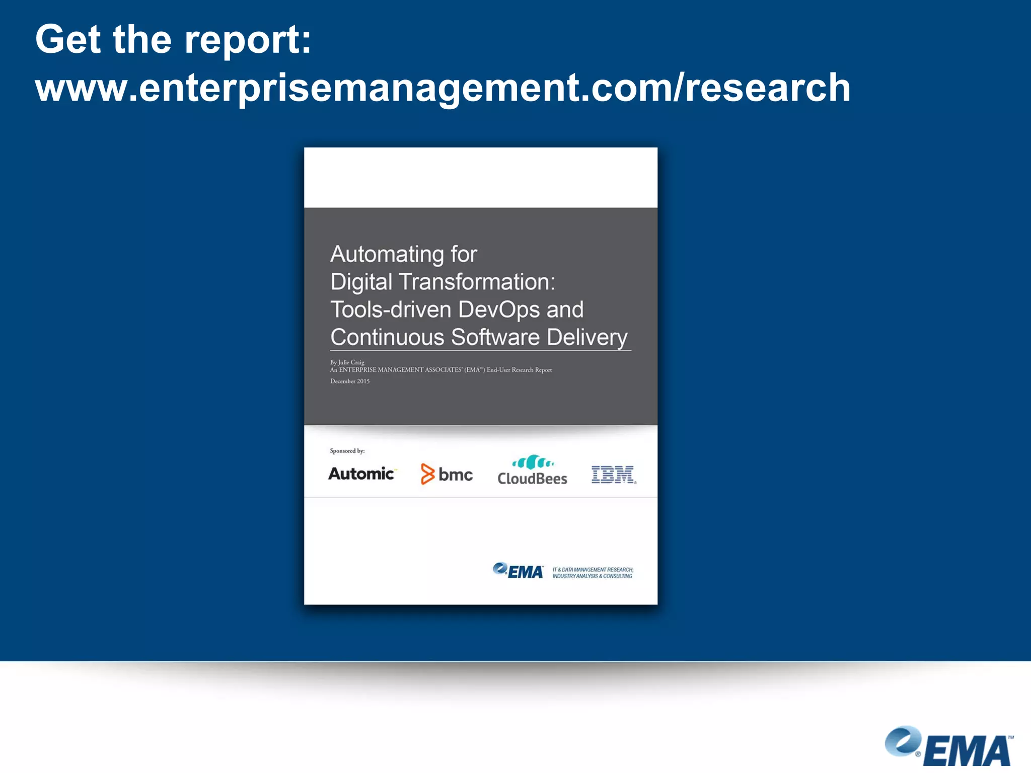 Automating For Digital Transformation Tools Driven Devops And Continuous Software Delivery Ppt
