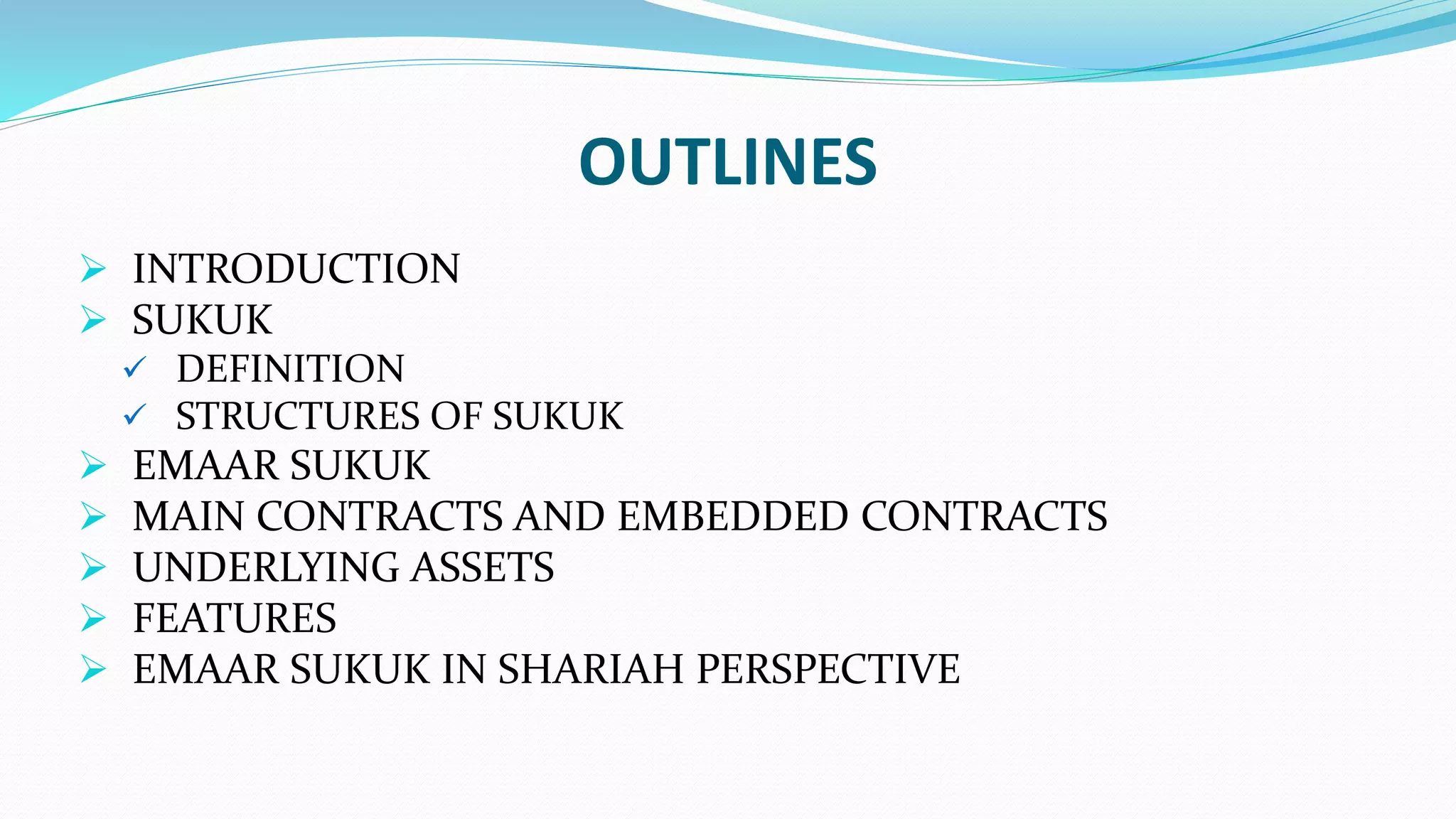 Emaar sukuk final 123456 | PPTX