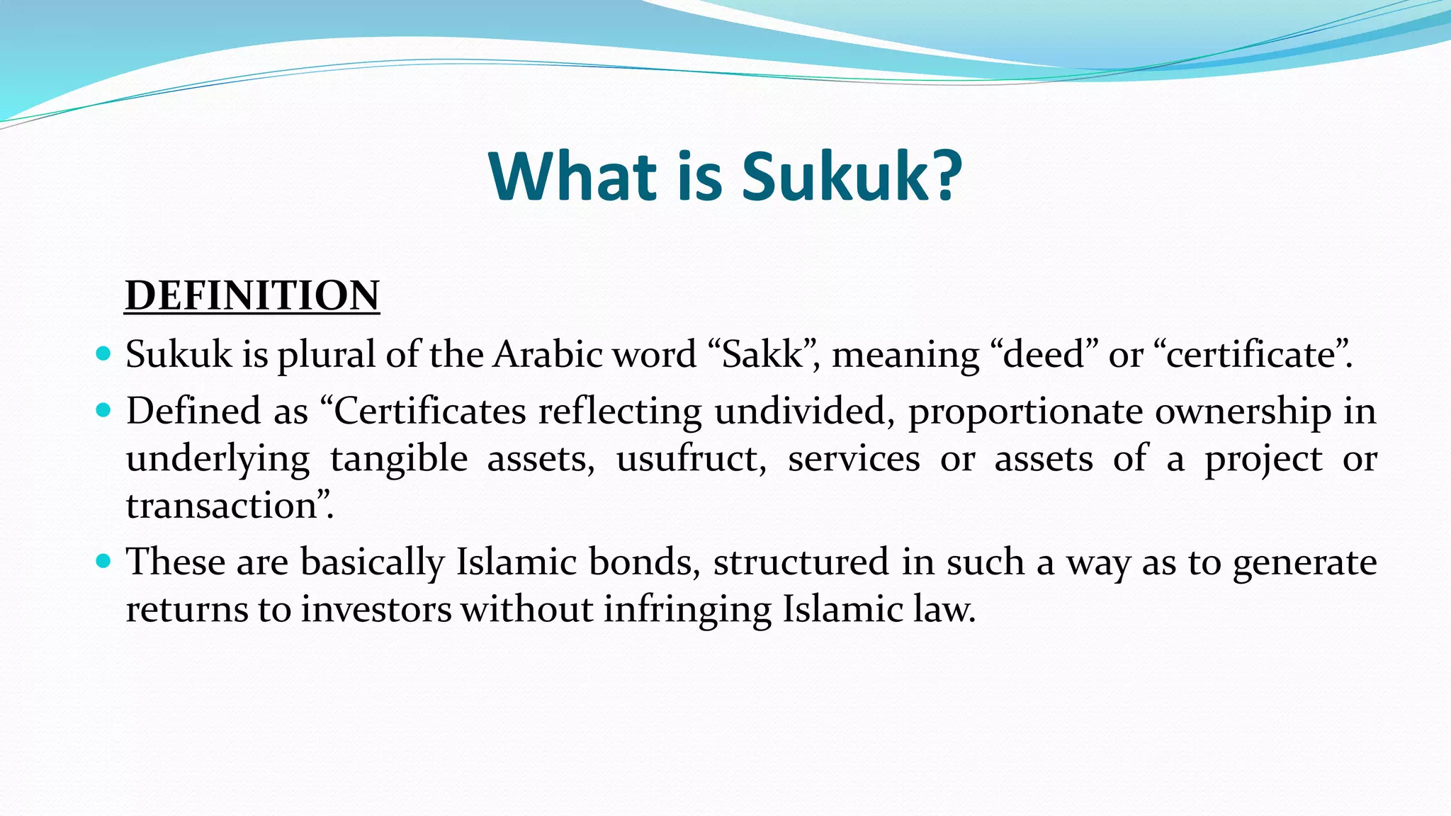 Emaar sukuk final 123456 | PPTX