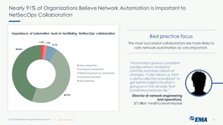 Building a Foundation for NetSecOps Partnerships with Network Automation | PPT