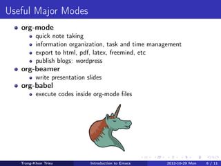 Emacs intro | PDF | Programming Languages | Computing