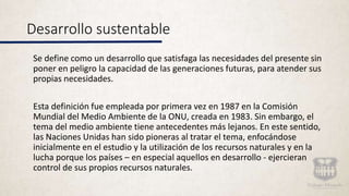 Ema desarrollo sustentable | PPTX