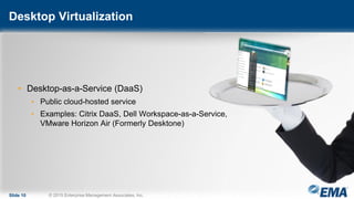 Desktop Virtualization: Emerging Requirements and Solutions | PPT