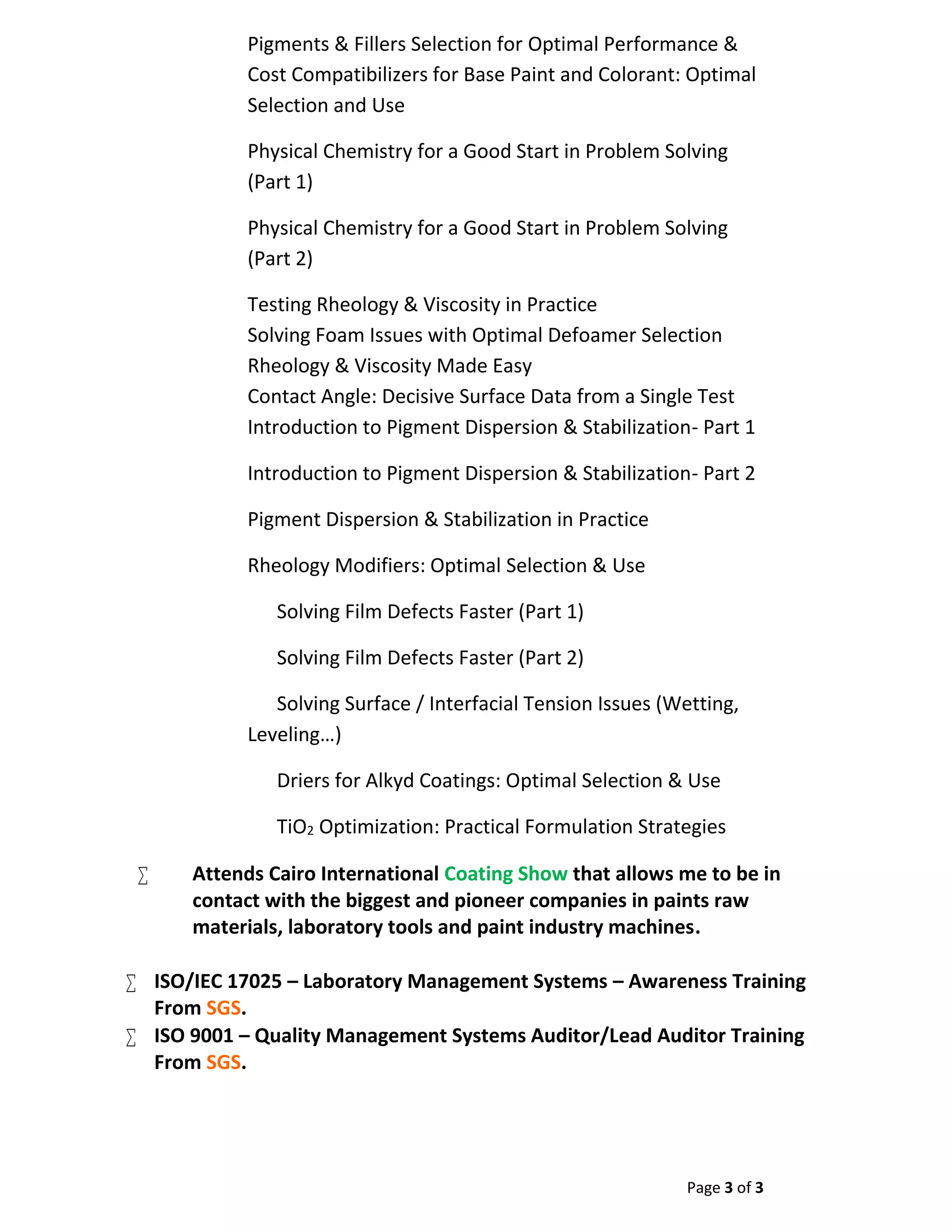 Emad ezzat c.v | PDF