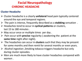 Facial neuropathology Maxillofacial Surgery | PPTX