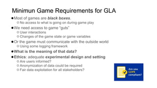 eMadrid Gaming4Coding - Possibilities of game learning analytics for ...