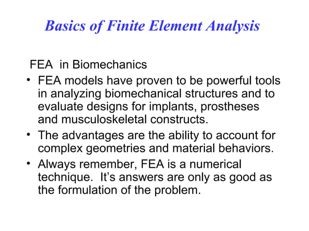 Curso de Analisis por elementos finitos | PPT | Physics | Science