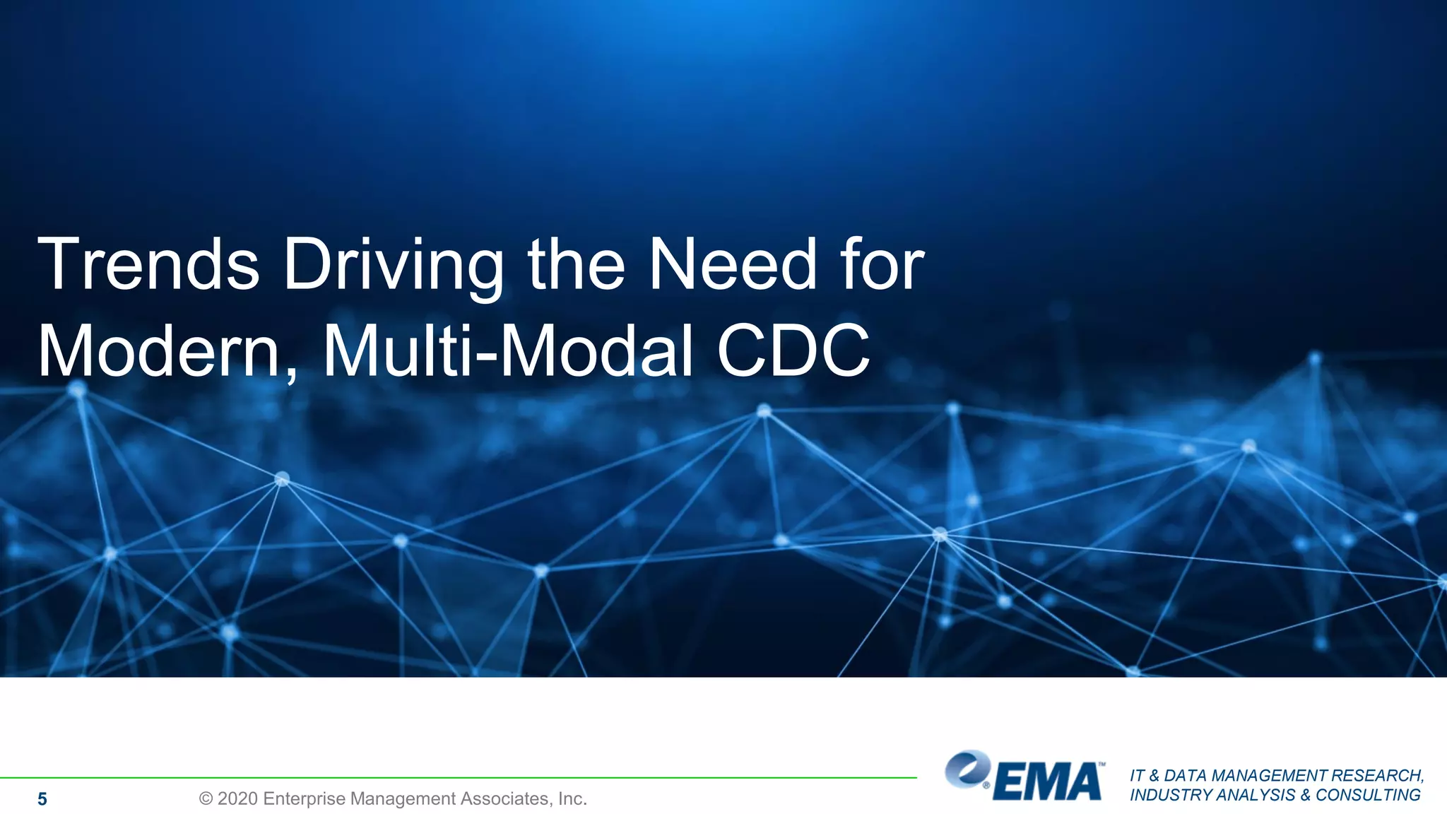 6 Principles of Modern Change Data Capture: How to Build Fast, Agile, Reliable Data Pipelines | PPT