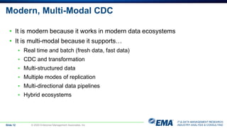 6 Principles of Modern Change Data Capture: How to Build Fast, Agile, Reliable Data Pipelines | PPT