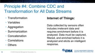 6 Principles of Modern Change Data Capture: How to Build Fast, Agile, Reliable Data Pipelines | PPT