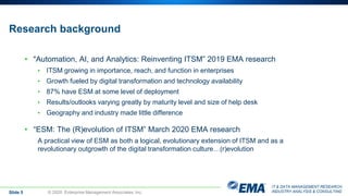 Enterprise Service Management: the (r)evolution of ITSM | PDF
