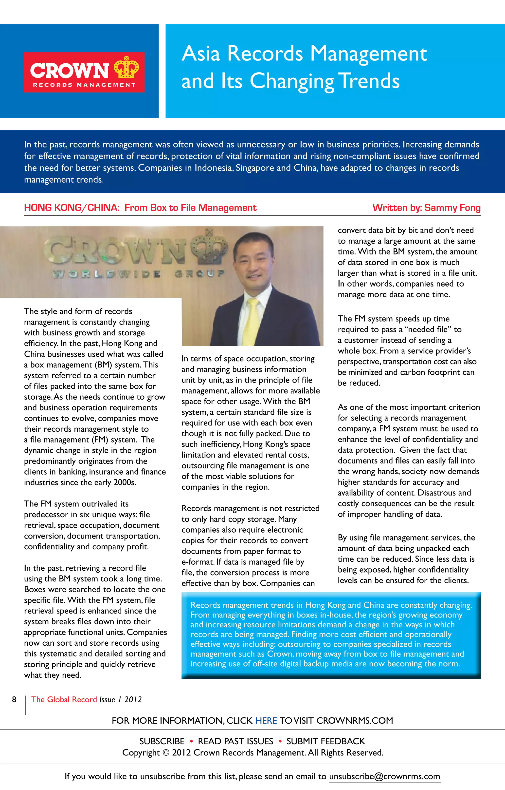 The Global Record | PDF