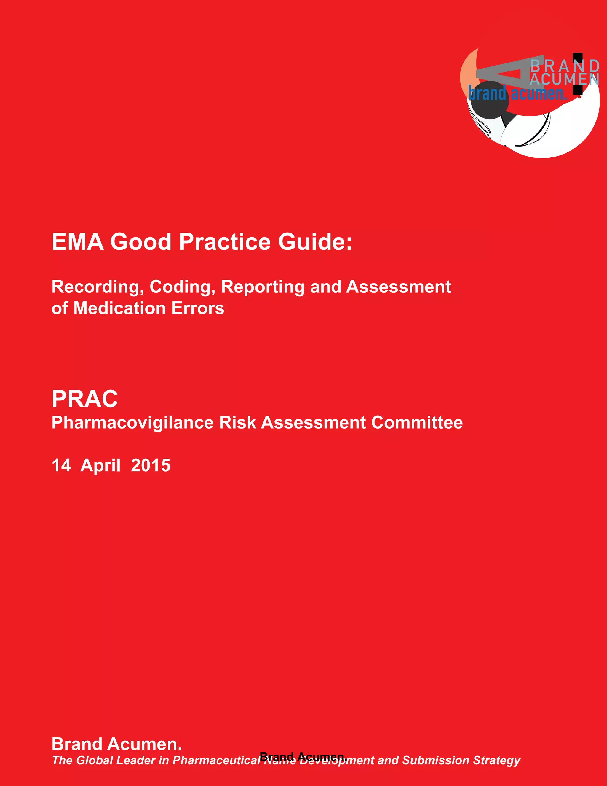 European Medicines Agency: Good Practice Guide | PDF