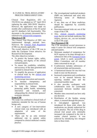 EMA Guidelines for Clinical Trial Management - Pepgra Healthcare | PDF