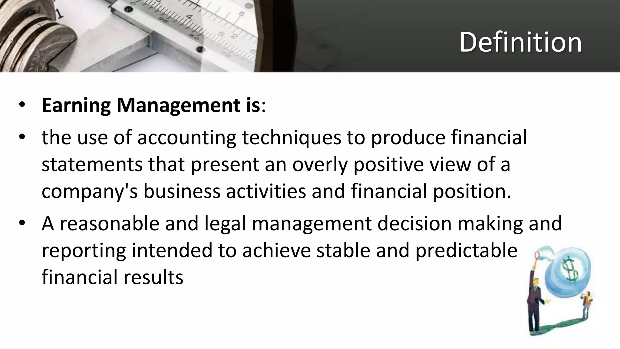 Earning Management | PPTX