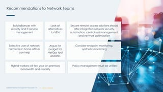 Modernizing Network Engineering and Operations in the Era of Hybrid and Remote Work | PPT