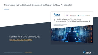 Modernizing Network Engineering and Operations in the Era of Hybrid and Remote Work | PPT