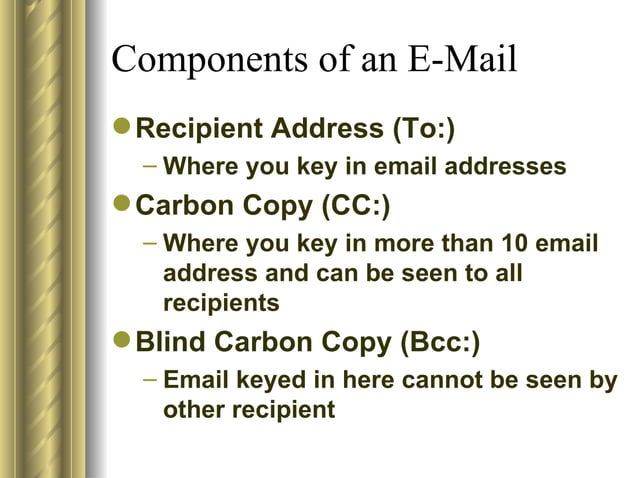 Email | PPT