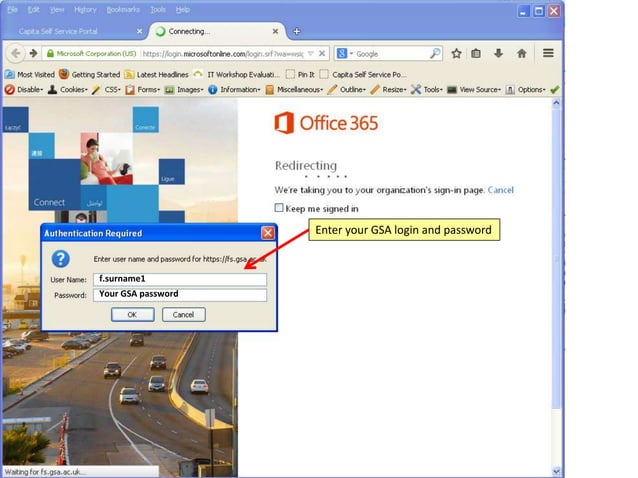 logging in to GSA email | PPTX | Email | Internet