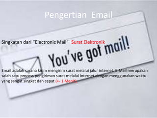 Tentang EMAIL singkat dan detail | PPTX