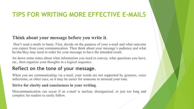 Email writing | PPTX