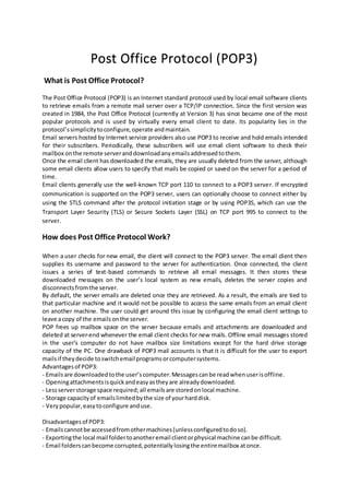 SMTP - SIMPLE MAIL TRANSFER PROTOCOL | PDF