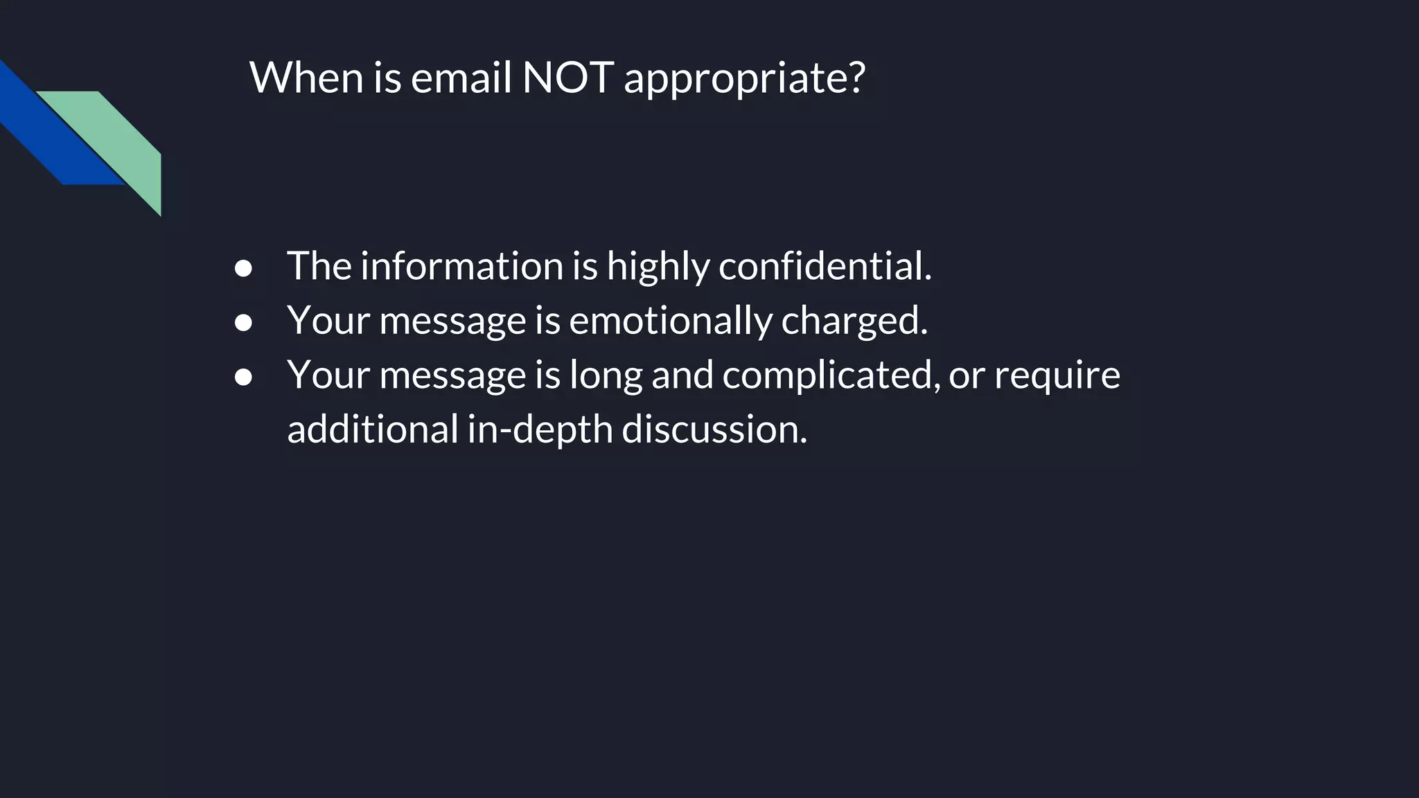 Basics of Email writing | PPTX