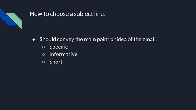 Basics of Email writing | PPTX | Email | Internet