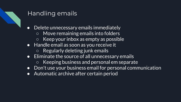 Basics of Email writing | PPTX | Email | Internet