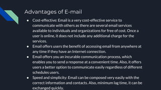Basics of Email writing | PPTX