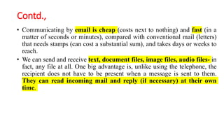 E-mail & Search Engines | PPTX