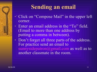 E Mail Basic | PPT