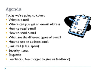 E-Mail Basics | PPT