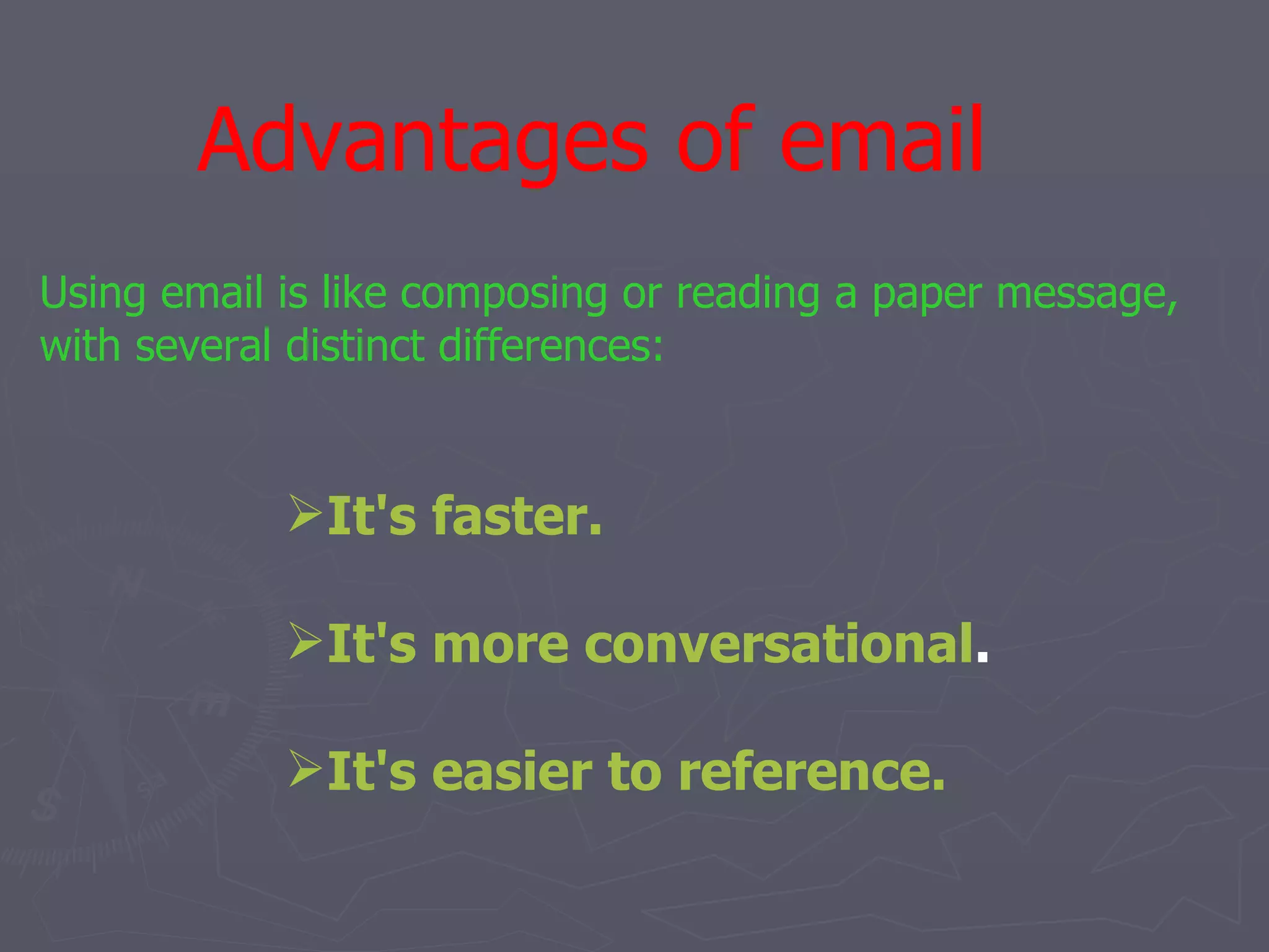 email clients and webmail (presentation) | PPS
