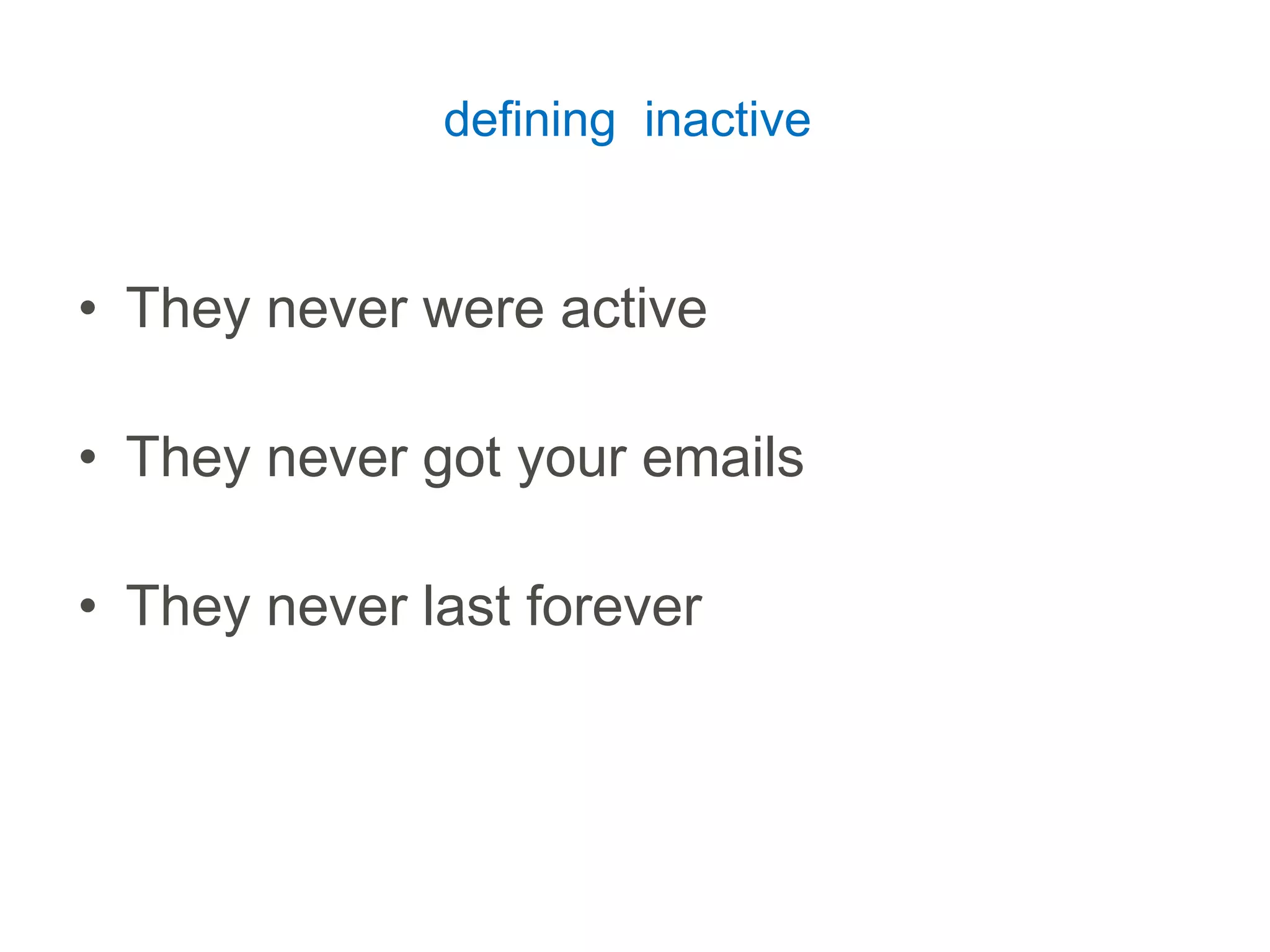 Email Customer Lifecycle 2011 - Win Back: Email Strategies to Prevent ...