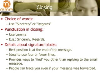 Email Etiquette | PPT