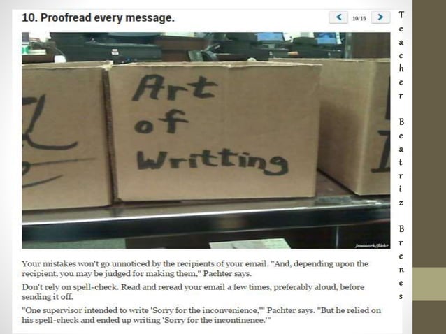 Email etiquette | PPTX