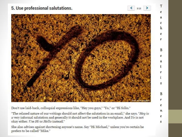 Email etiquette | PPTX