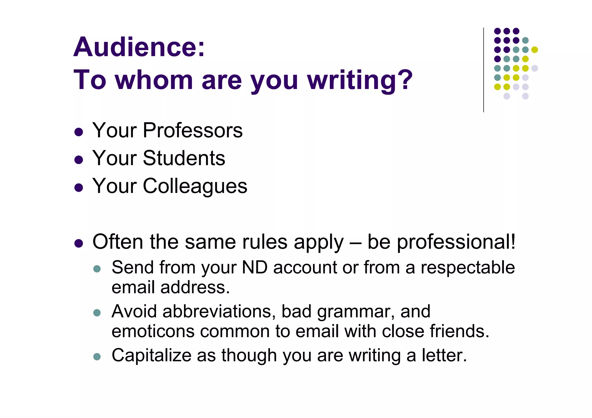 Email etiquette-power point-slides | PDF