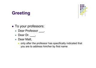 Email etiquette-power point-slides | PDF