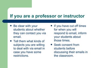 Email etiquette2821 | PPT