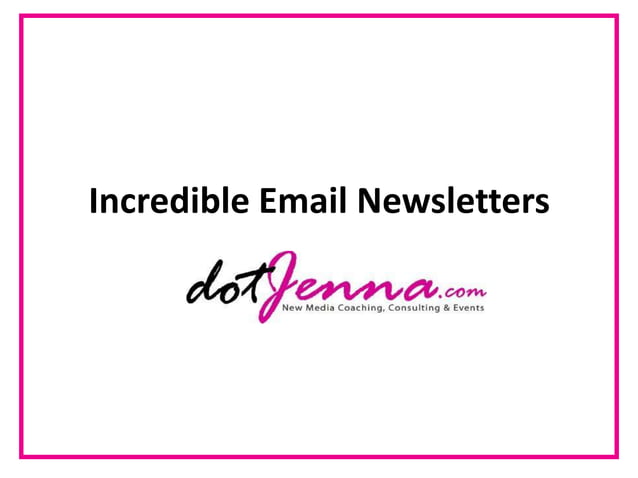 Email Marketing Presentation | PPT