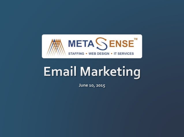 Email Marketing | PPT | Free Download