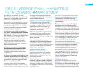 Email marketing-metrics-benchmark-study-2014-silverpop | PPT