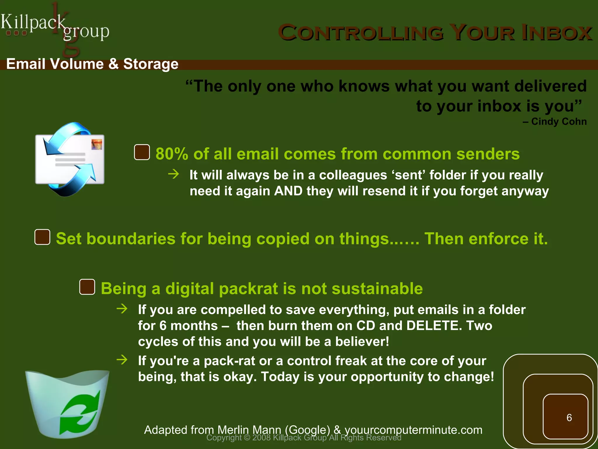 Inbox & Email Management | PPT