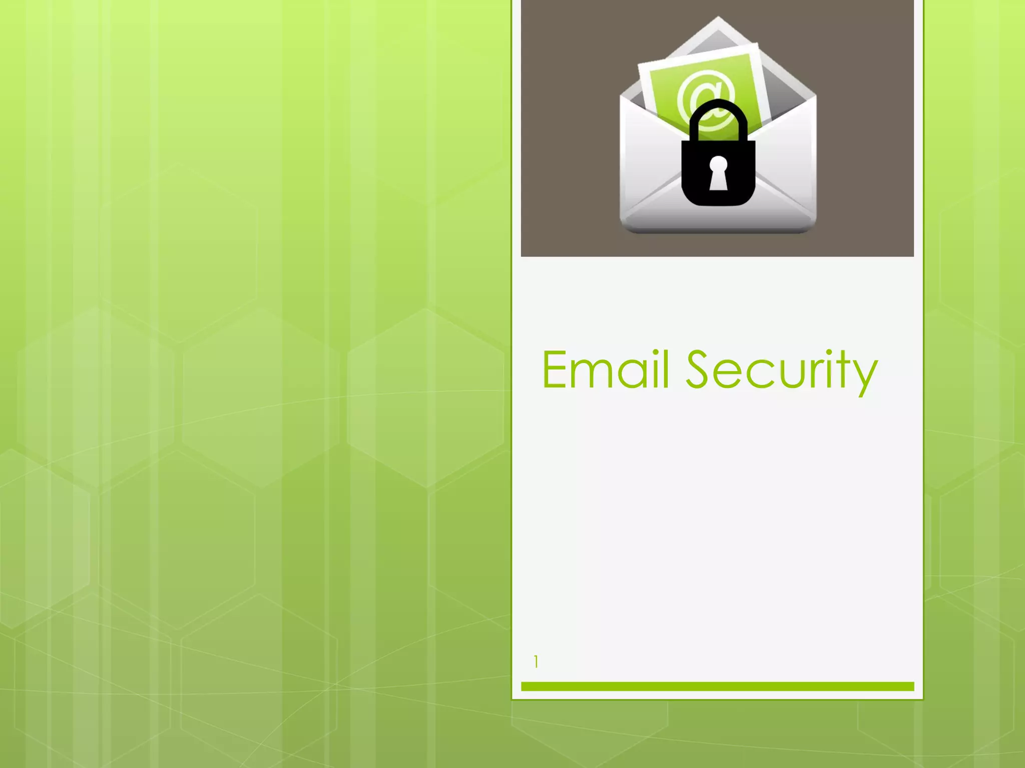 Email security presentation | PDF