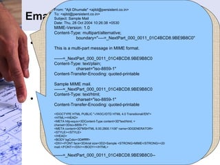 E-Mail - Technical Overview | PPT