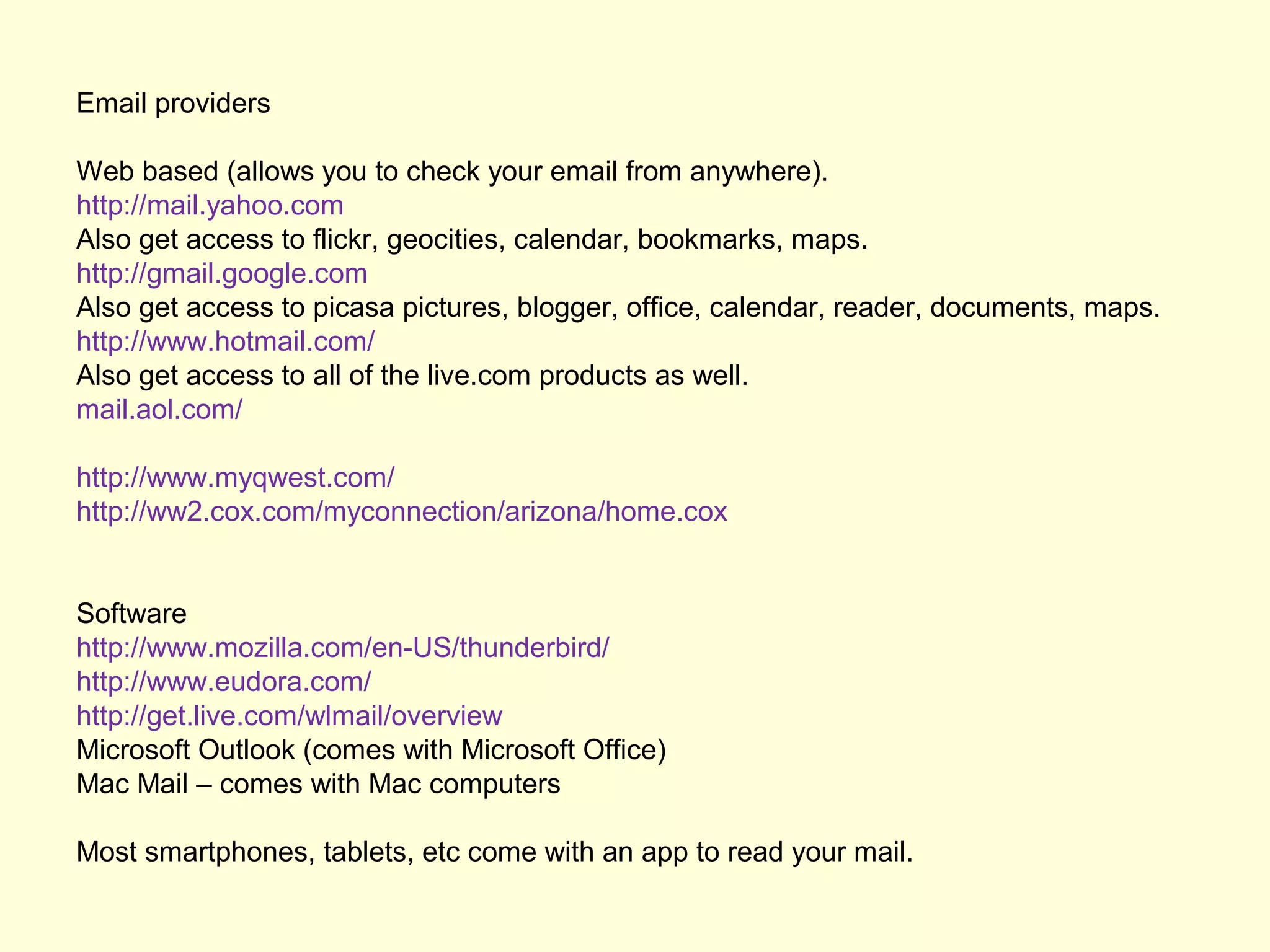 Email | PPT | Internet for Beginners | Internet