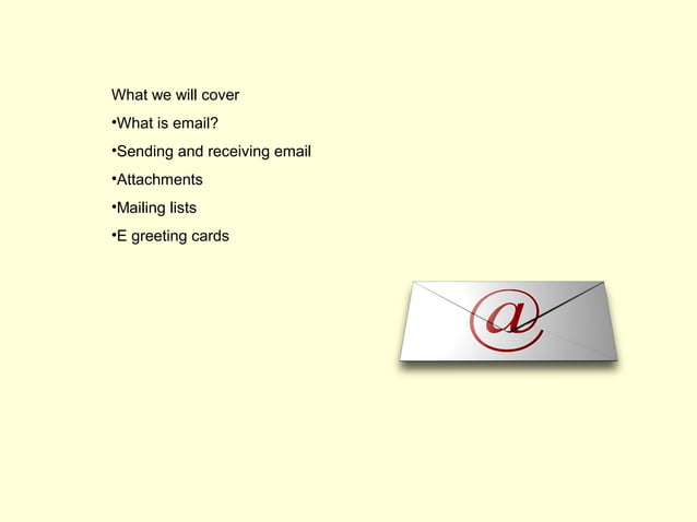 Email | PPT | Internet for Beginners | Internet